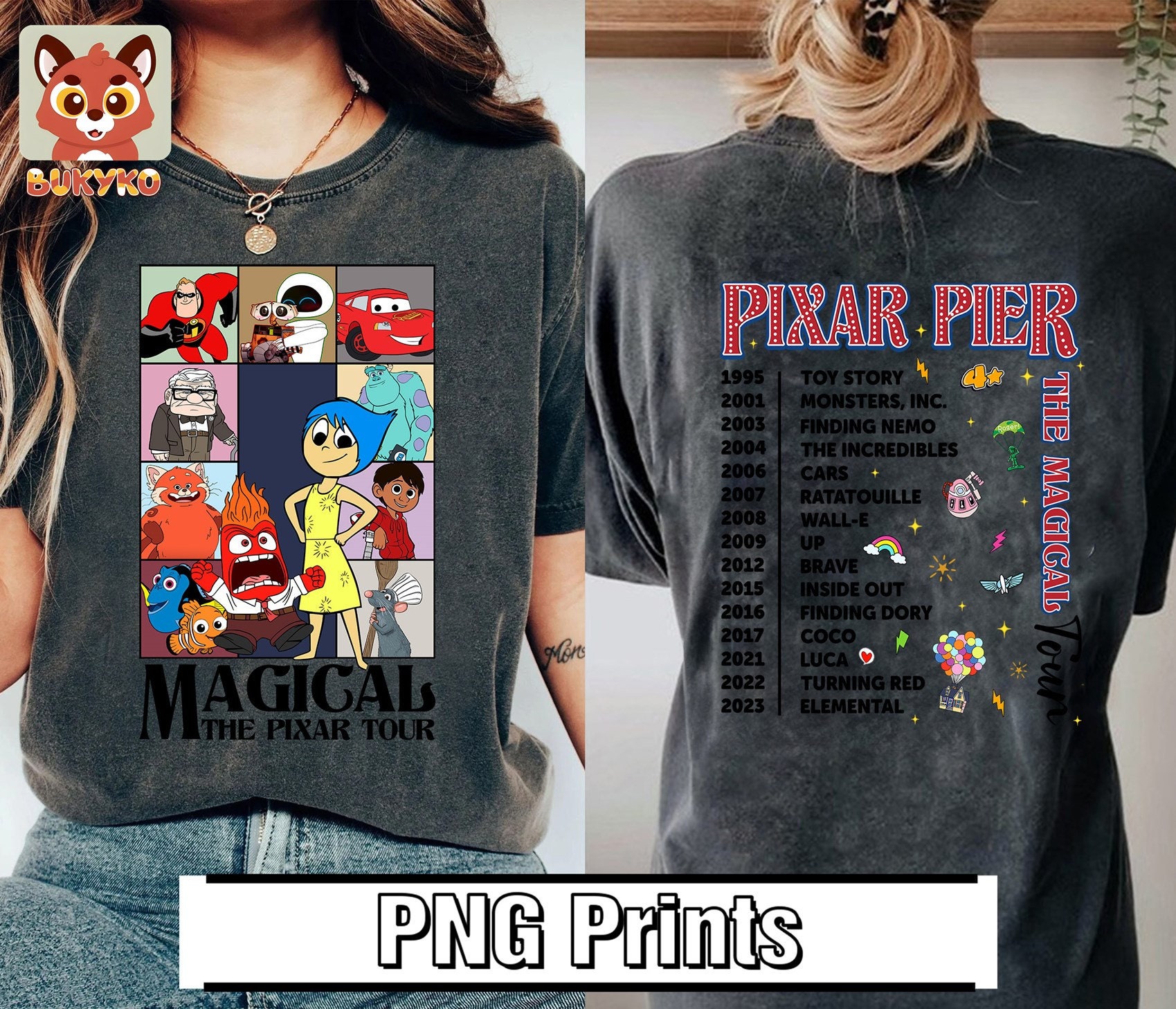 Inside Out Magical the Pixar Tour Png, Pixar Fest 2024 Clipart, Inside ...