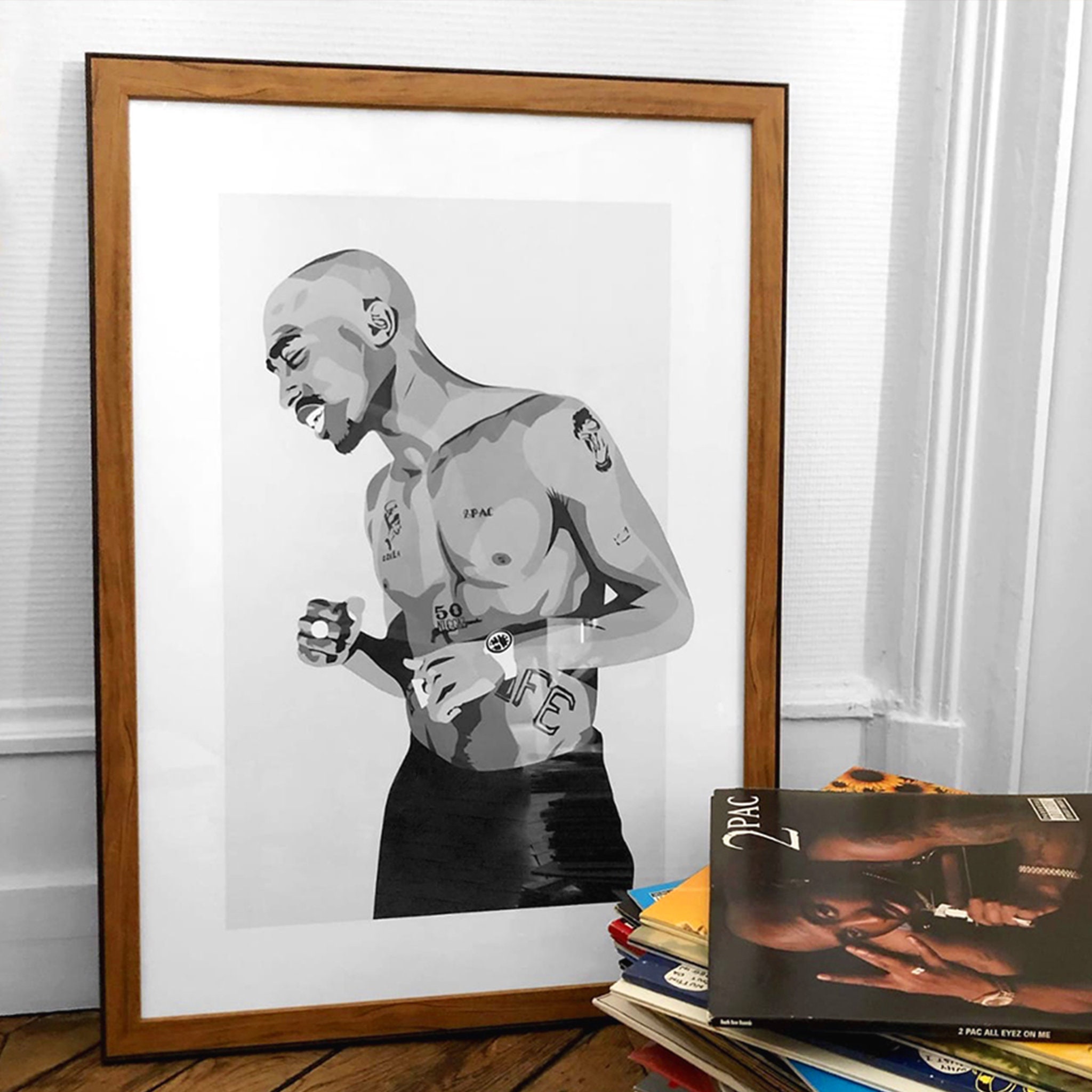Tupac Shakur Poster Limited Edition Poster Illustration - Etsy