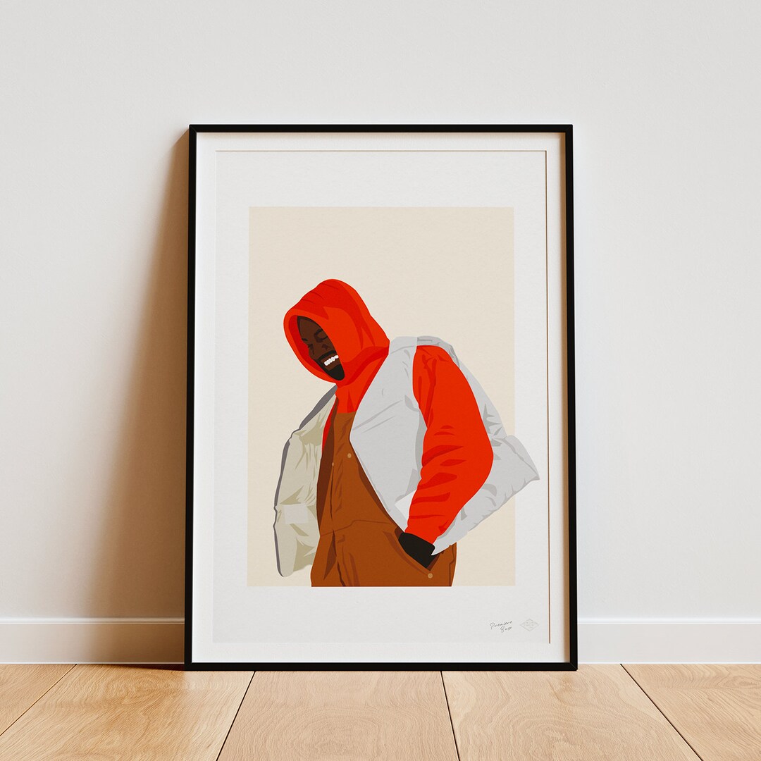 Art Print - Kanye West - Gift, Poster, Wall Art, Trendy Wall Art ...