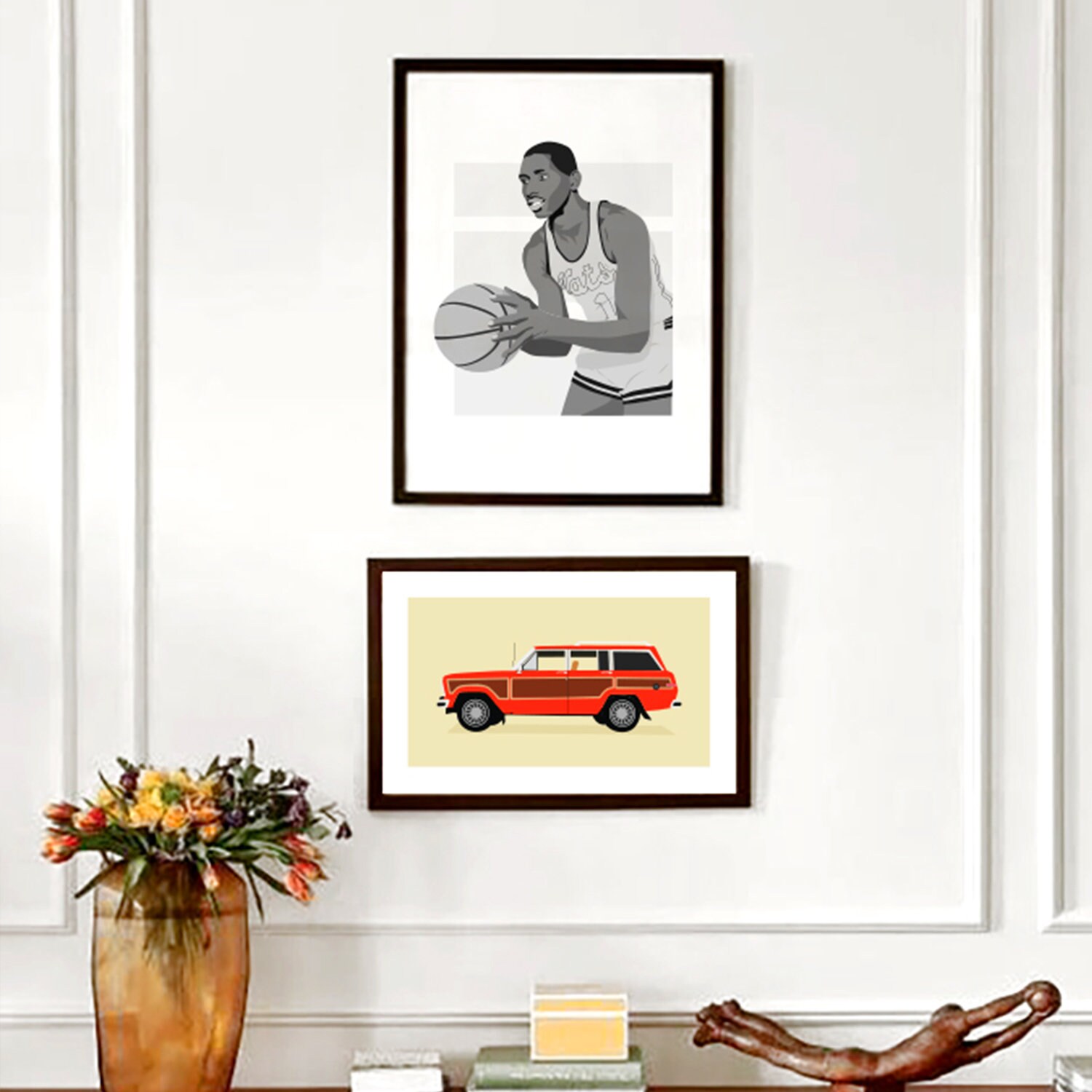 Jeep Grand Wagoneer Poster Red Edition Poster - Etsy