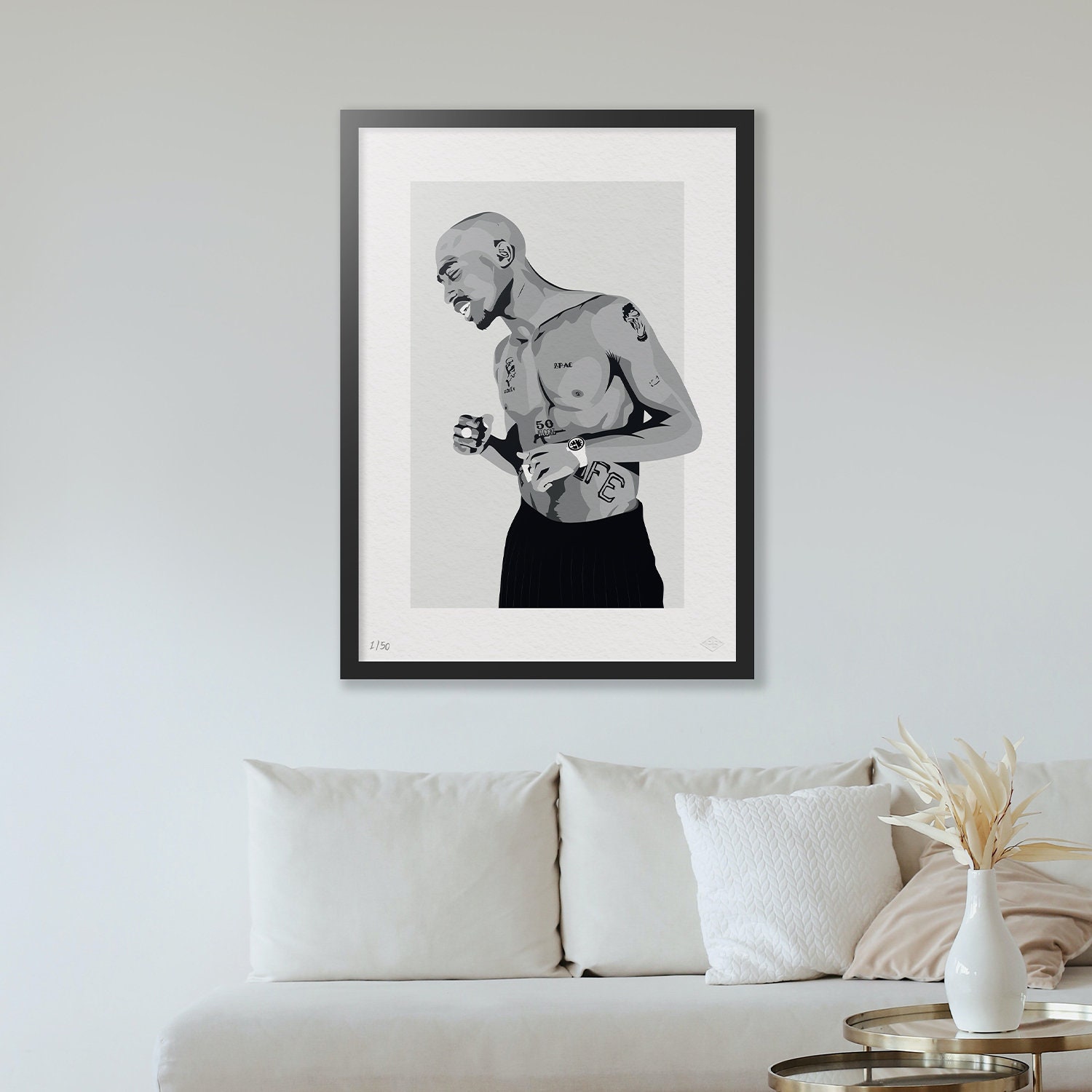 Tupac Shakur Poster Limited Edition Poster Illustration - Etsy