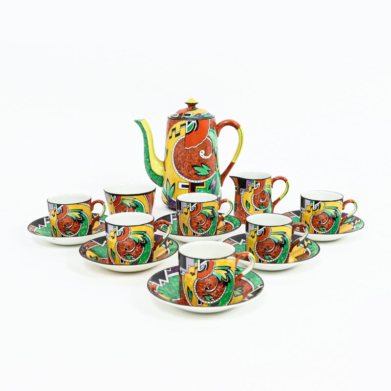 Art Deco China Service - Etsy UK