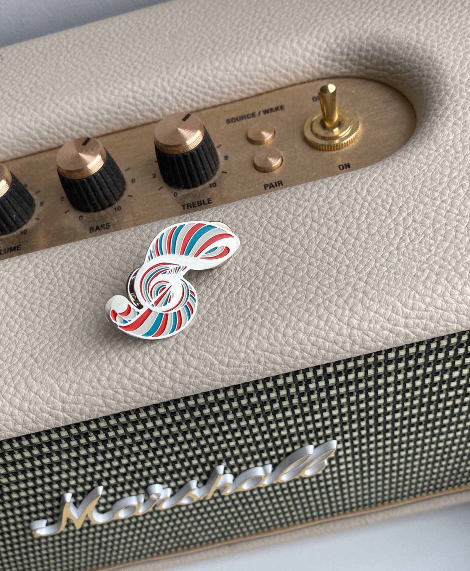 Treble Clef Enamel Pin Music Note Lapel Pin Badge G Clef - Etsy