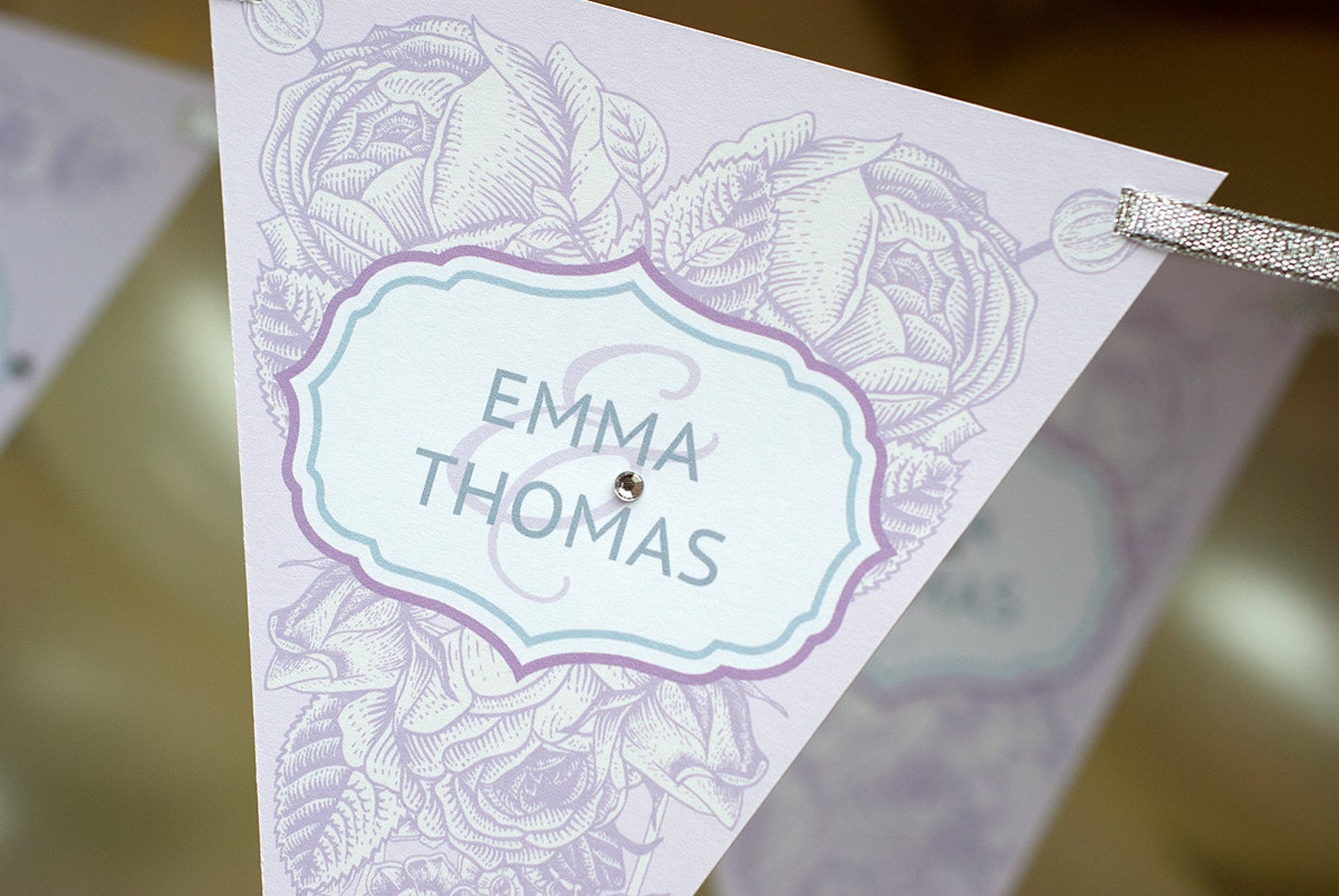 Nikkah Mubarak Bunting Banner Personalised Handmade Nikah Garland ...