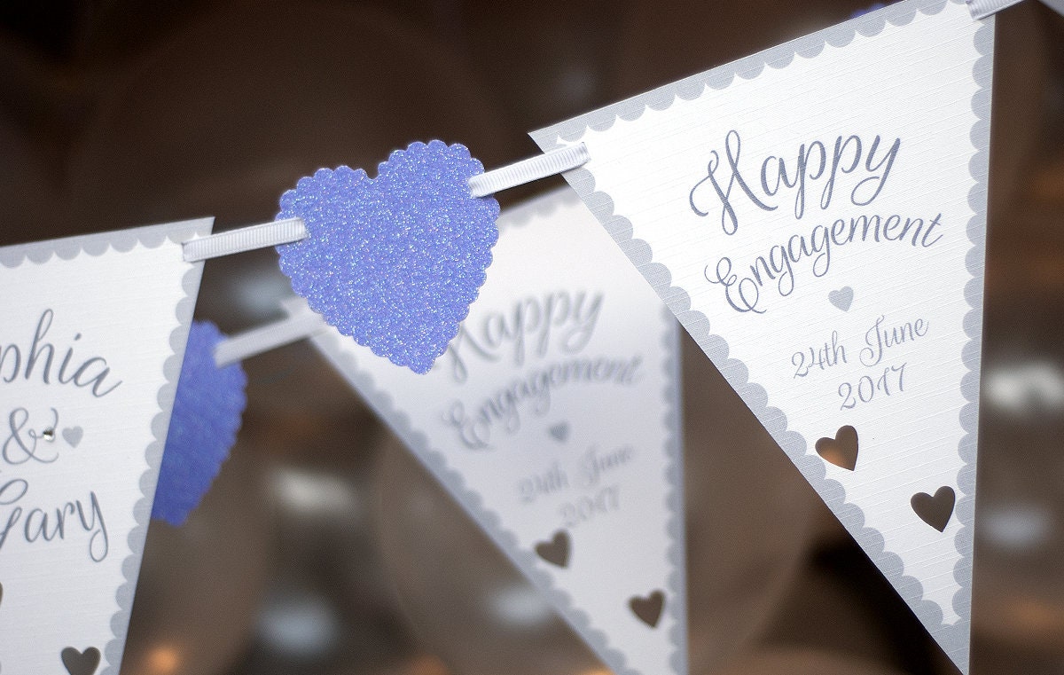 Personalised Wedding Cupcake Flags - I Do - Mr and Mrs Heart Toppers ...
