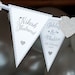Nikkah Mubarak Bunting Banner - Personalised Handmade Nikah Garland ...