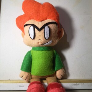 Pico Inspired Plush -friday Night Funkin Game - Etsy