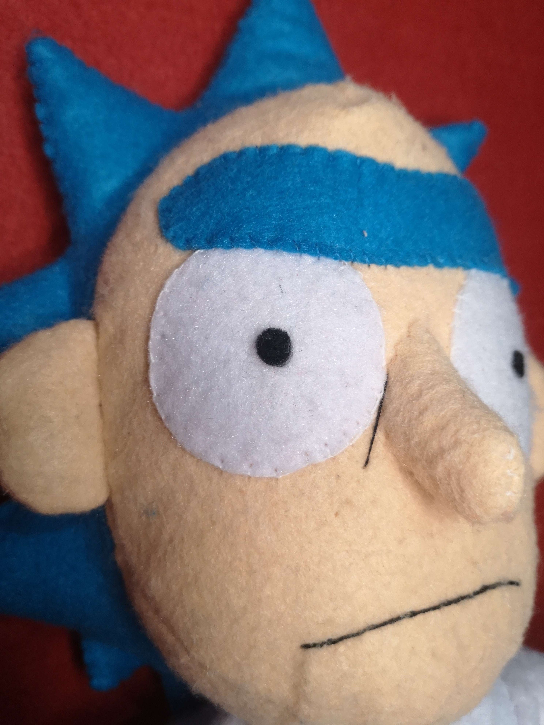 Rick and Morty Rick Plush 49cm - Etsy