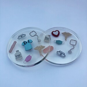 Healthcare Worker, Nurse Coaster, Doctor Coaster, Resin Coaster, Single ...