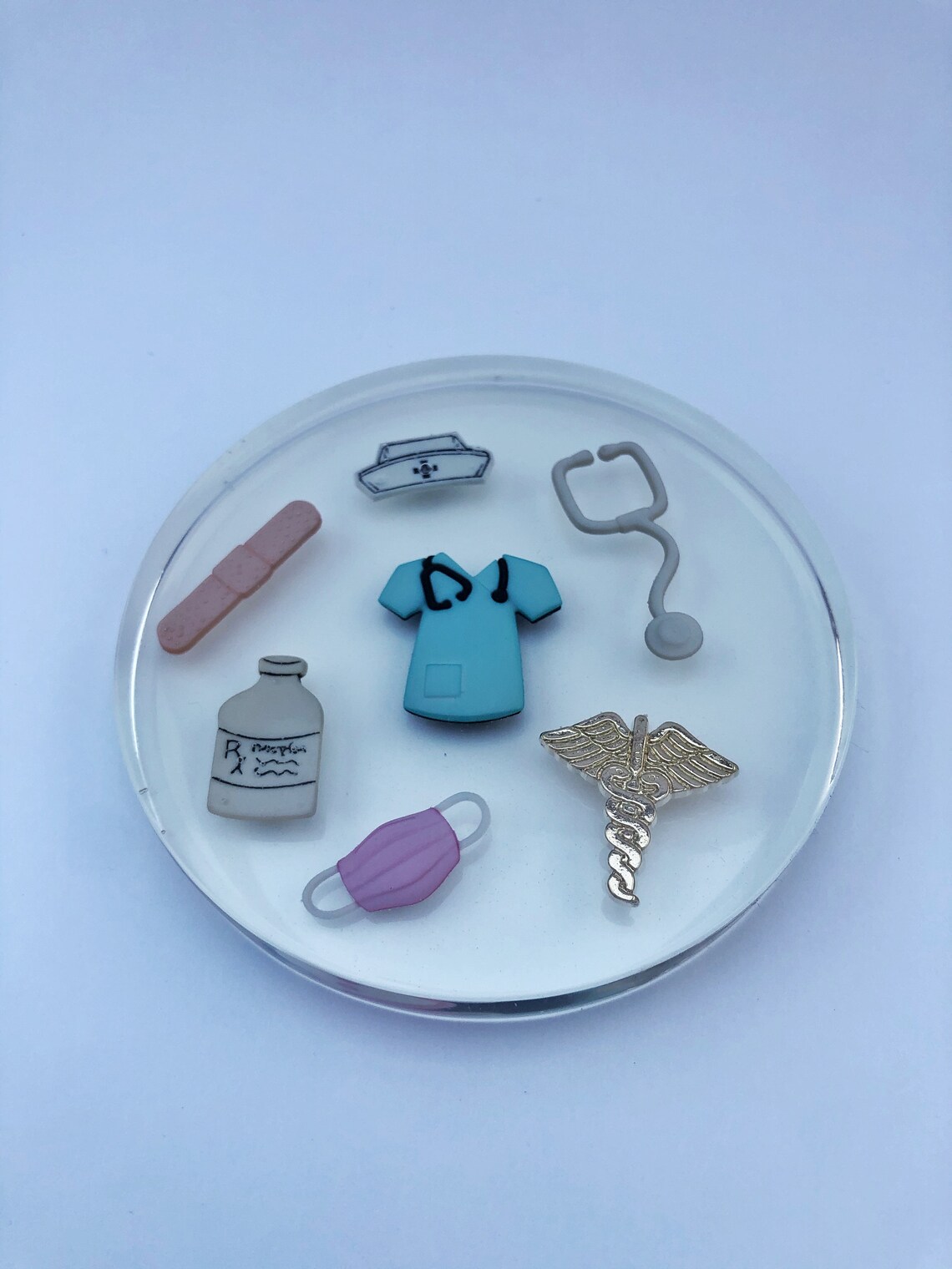 Healthcare Worker Nurse Coaster Doctor Coaster Resin - Etsy