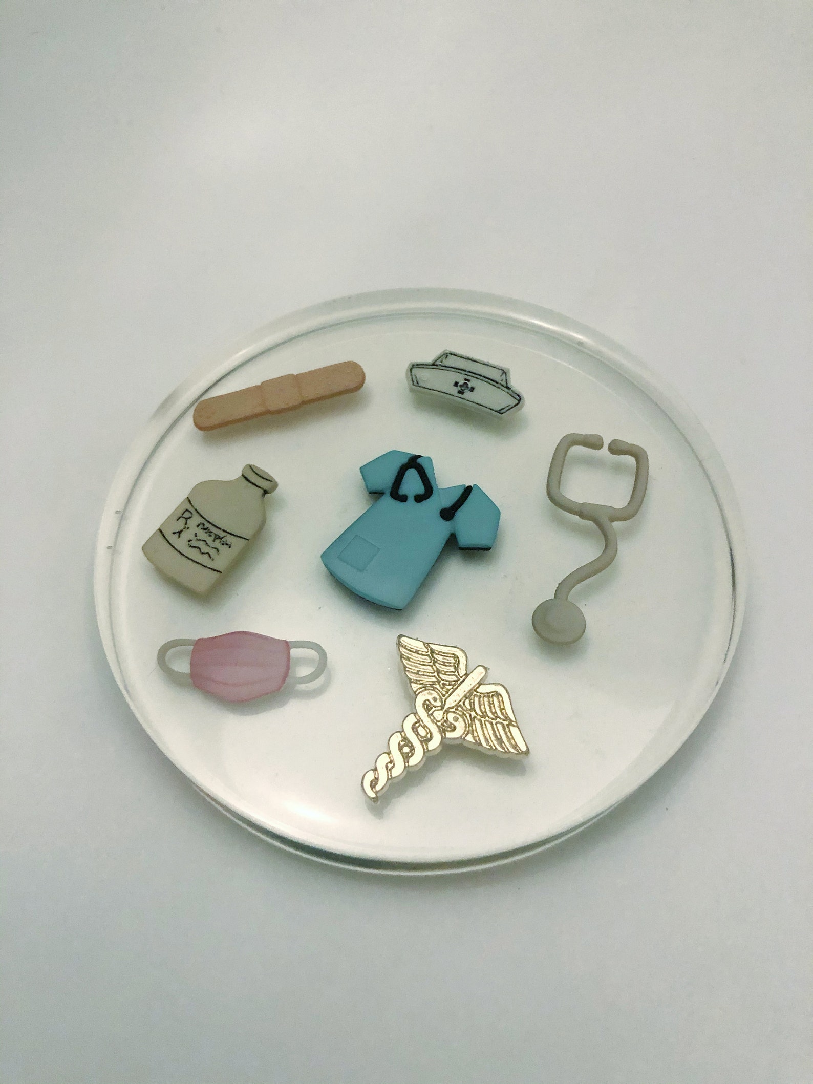 Healthcare Worker, Nurse Coaster, Doctor Coaster, Resin Coaster, Single ...