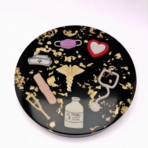 Healthcare Worker, Nurse Coaster, Doctor Coaster, Resin Coaster, Single ...