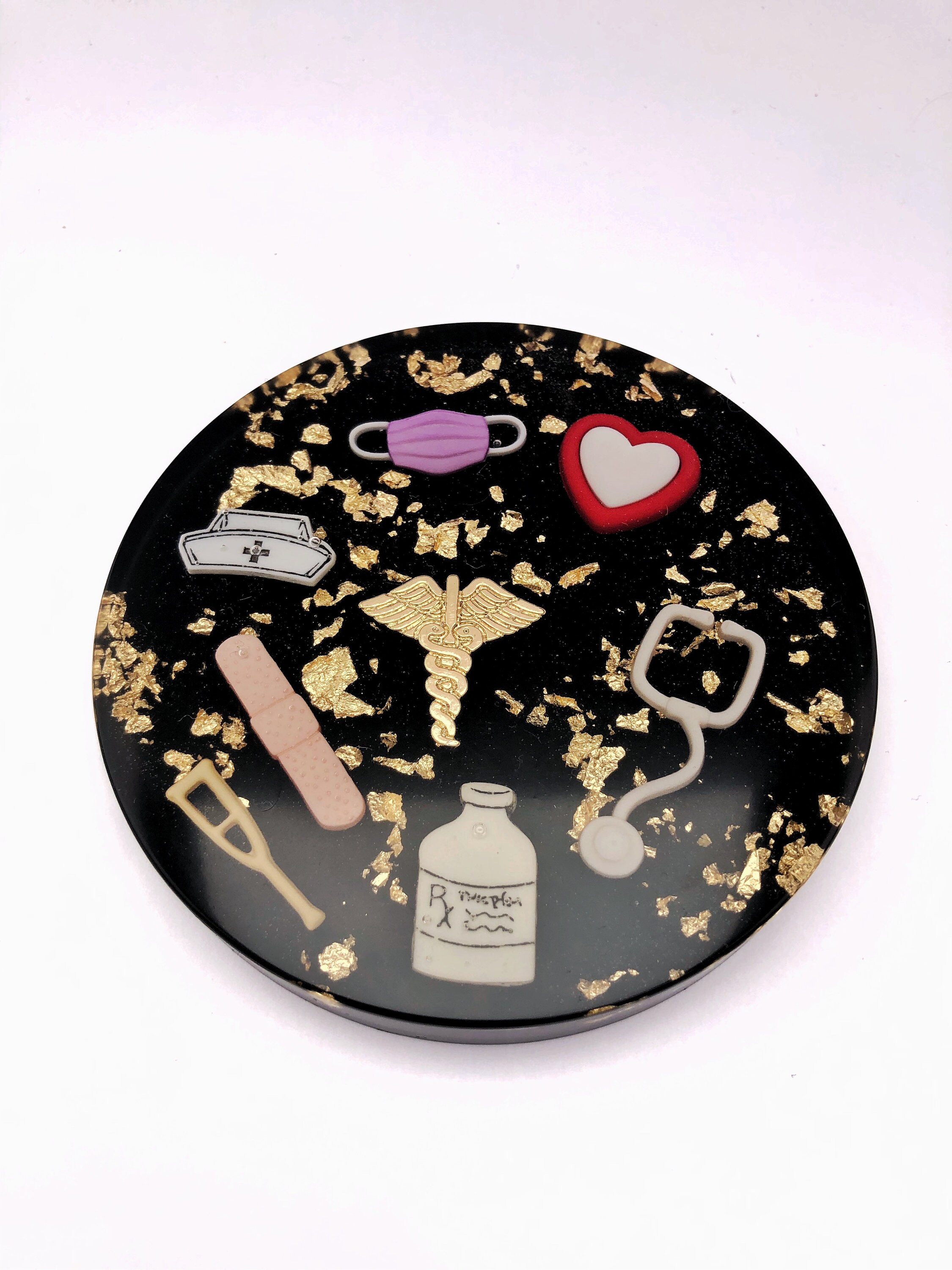 Healthcare Worker, Nurse Coaster, Doctor Coaster, Resin Coaster, Single ...
