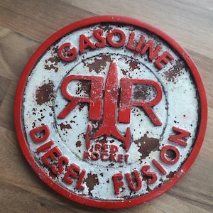 Red Rocket Sign - Etsy