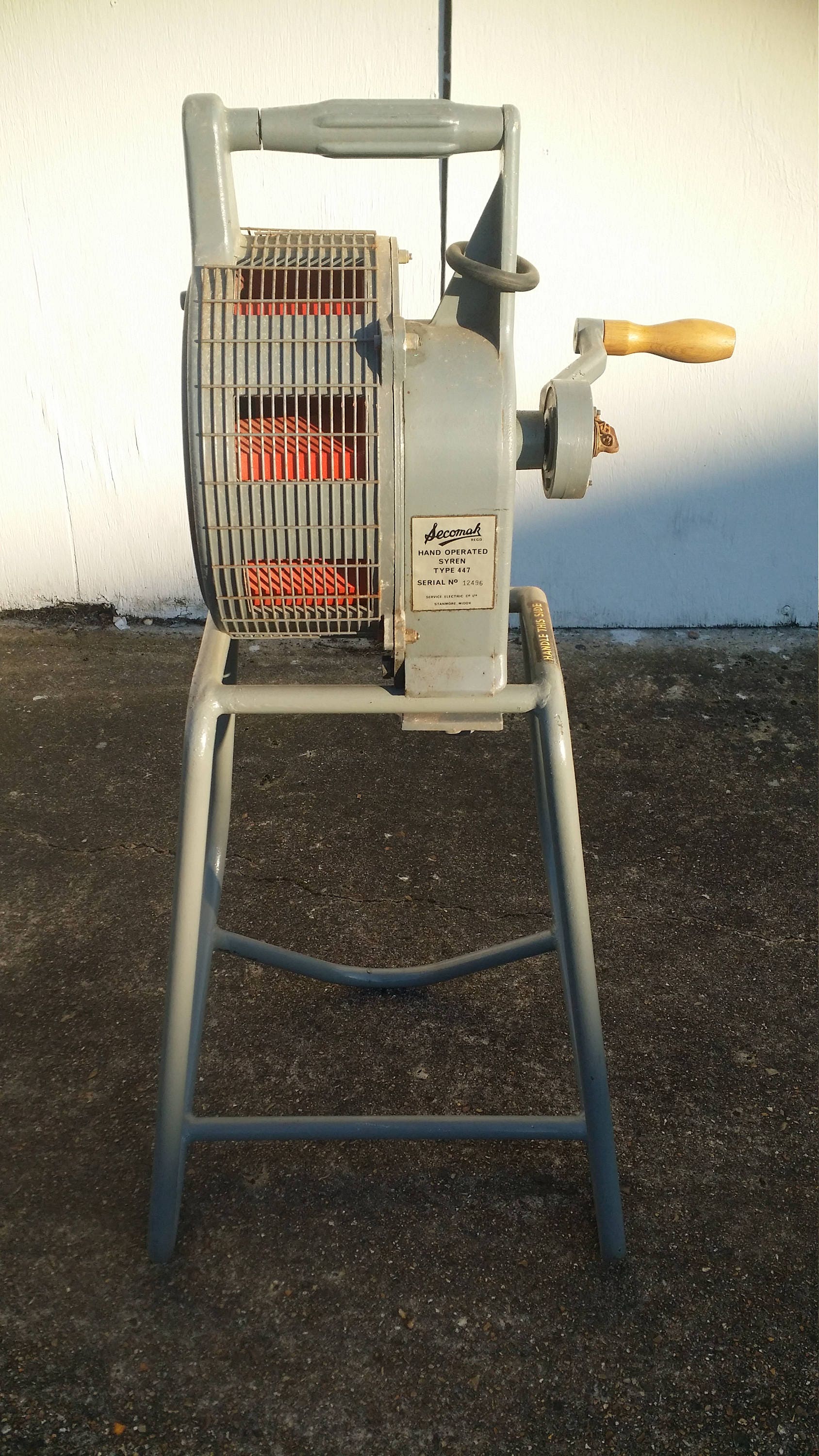 Air-raid Siren - Secomak Type 447 - Etsy