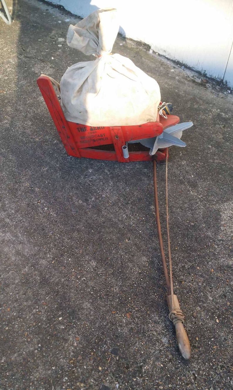 The Aero Broadcast Seed Sower (seed Fiddle) by DLK of Kilmarnock - Etsy UK