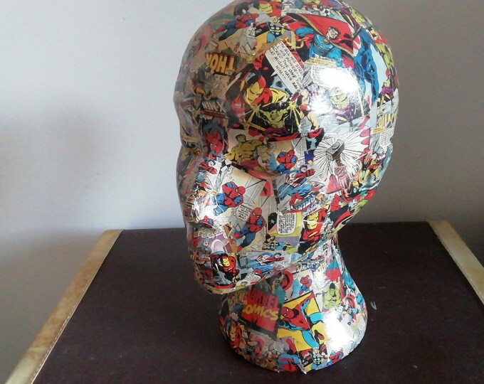 Polystyrene Female Mannequin Display Head Wig Display Shop - Etsy