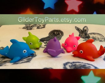 Toy Rubber Dolphin - Etsy