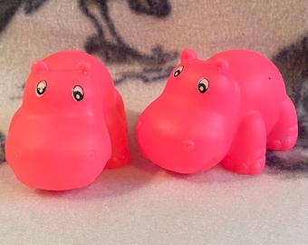 Rubber Hippo Toy | Etsy