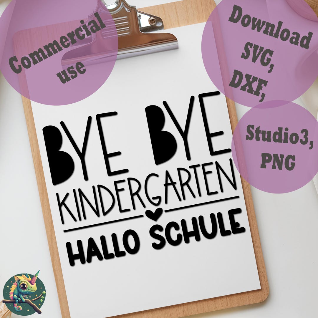 Plotter File "bye Bye Kindergarten" Instant Download Plotter Plotter ...