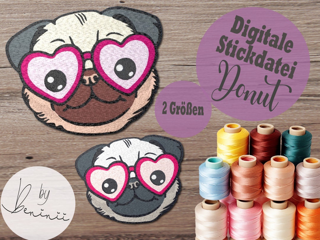 Embroidery File dog, Kawaii, Machine File, File, Cute - Etsy