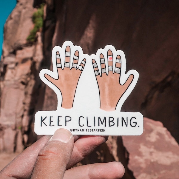 Climbing Stickers - Etsy