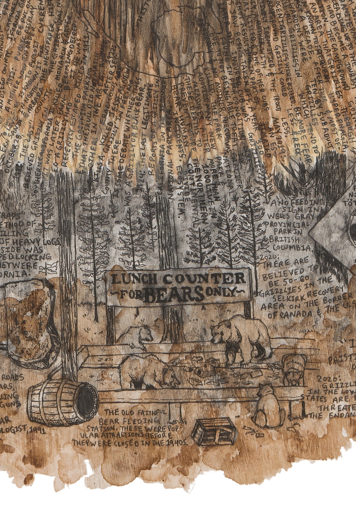 Limited Edition the Grizzly Print - Etsy