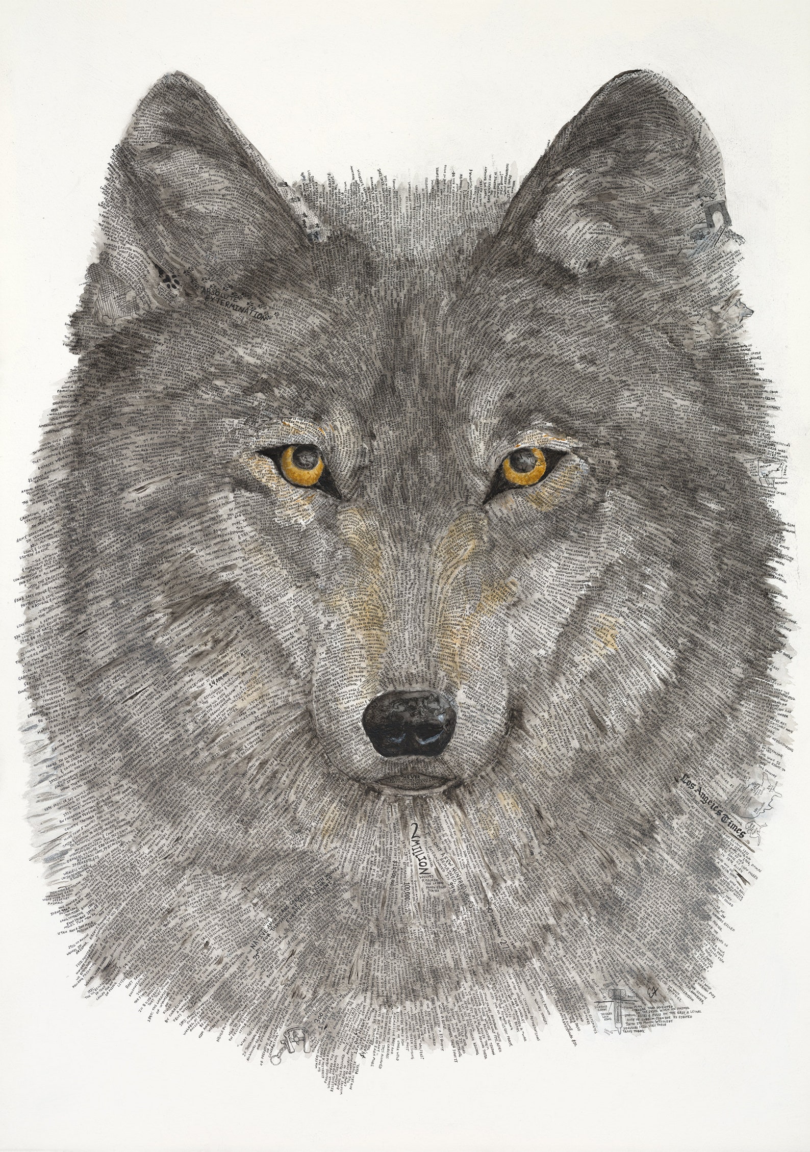 Wolf Portrait Fine Art Print • Limited Edition Wildlife Conservation ...