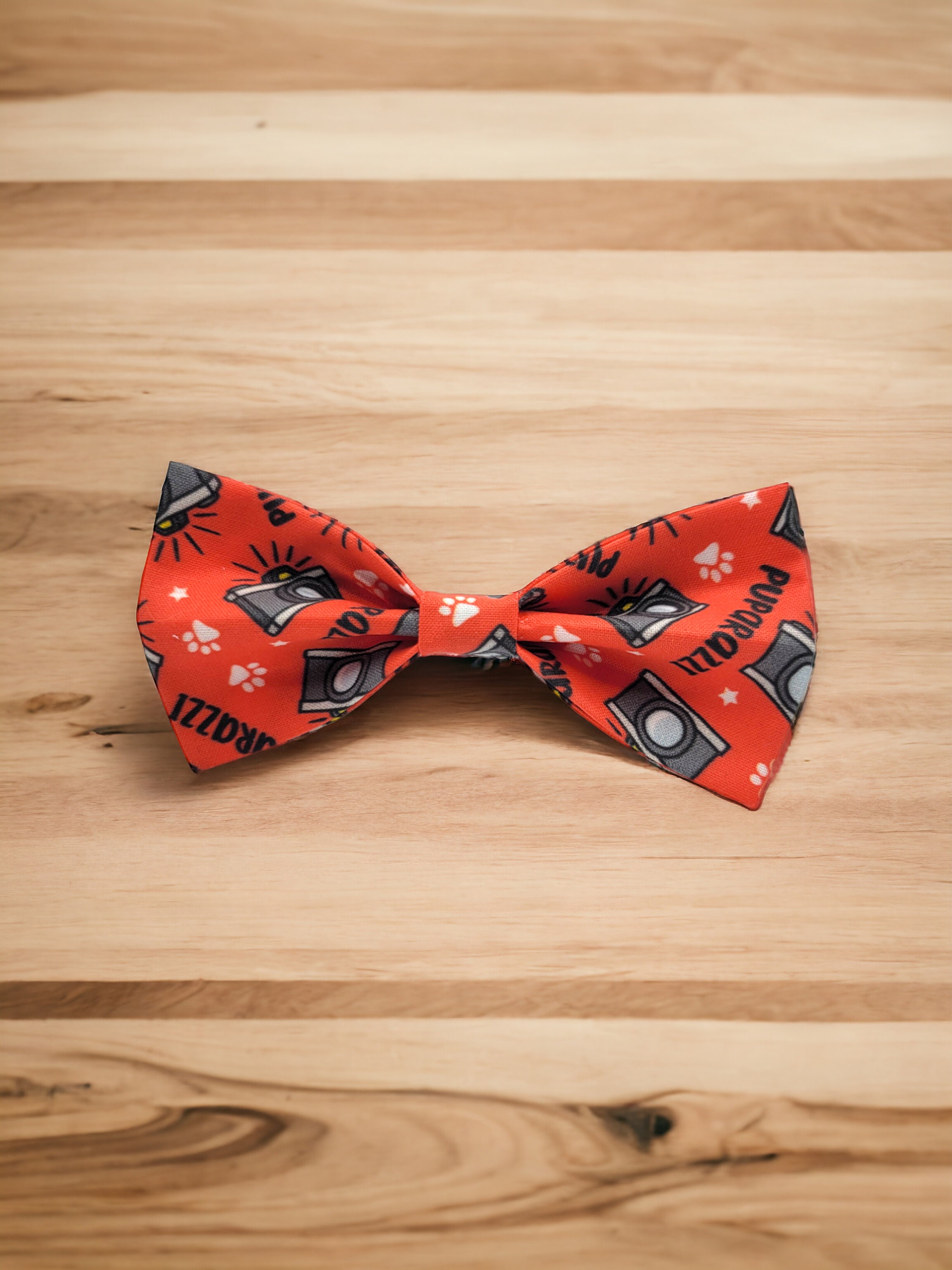 Red Puparazzi Cameras Pet Bow/bow Tie for Dogs, Cats or Humans With ...
