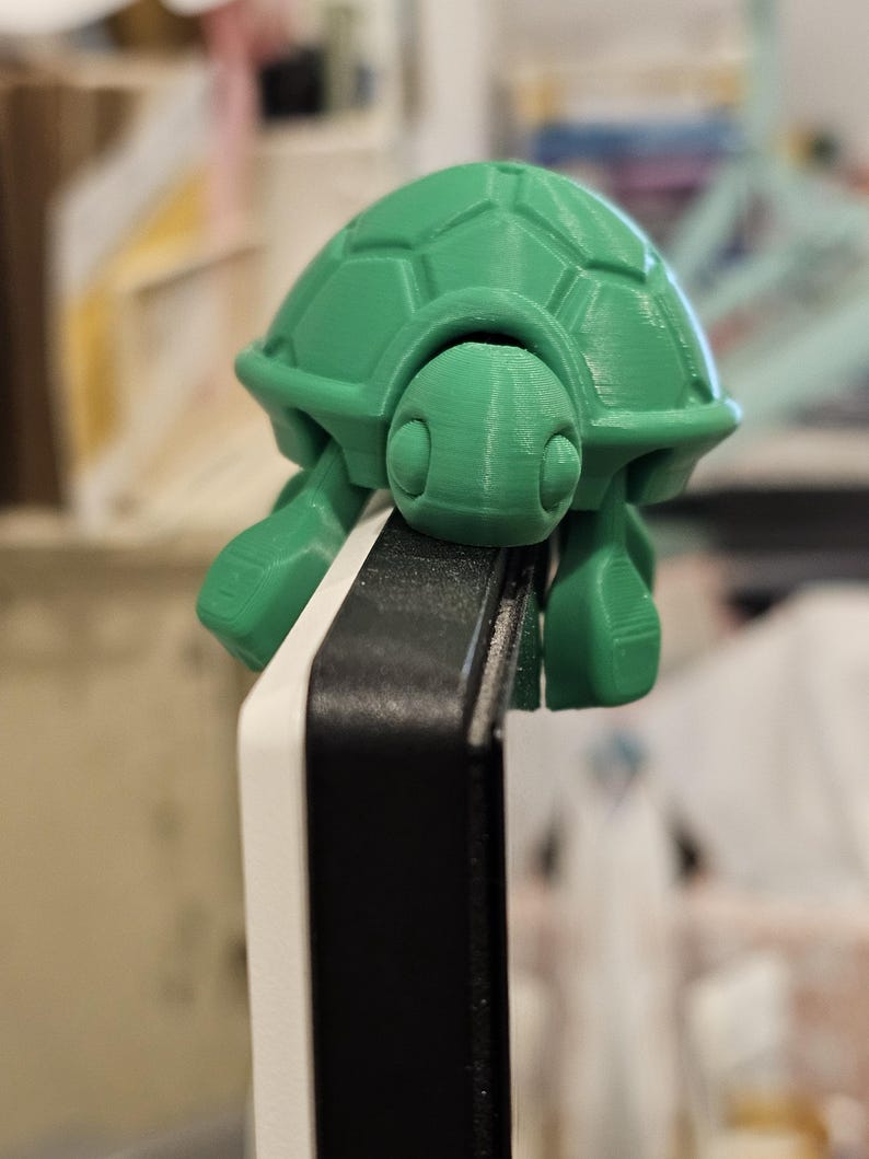 Articulated 3D Printed Plastic Toy Turtle - Etsy