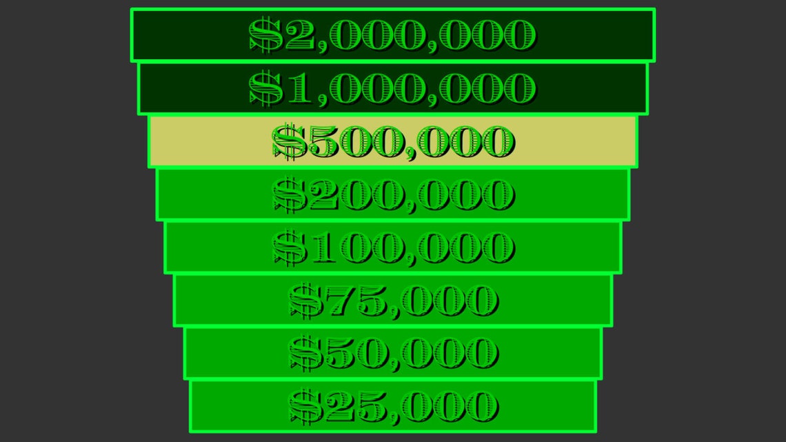 Easy Game Show Money Ladder for Windows | Host Your Own "greed" Game ...