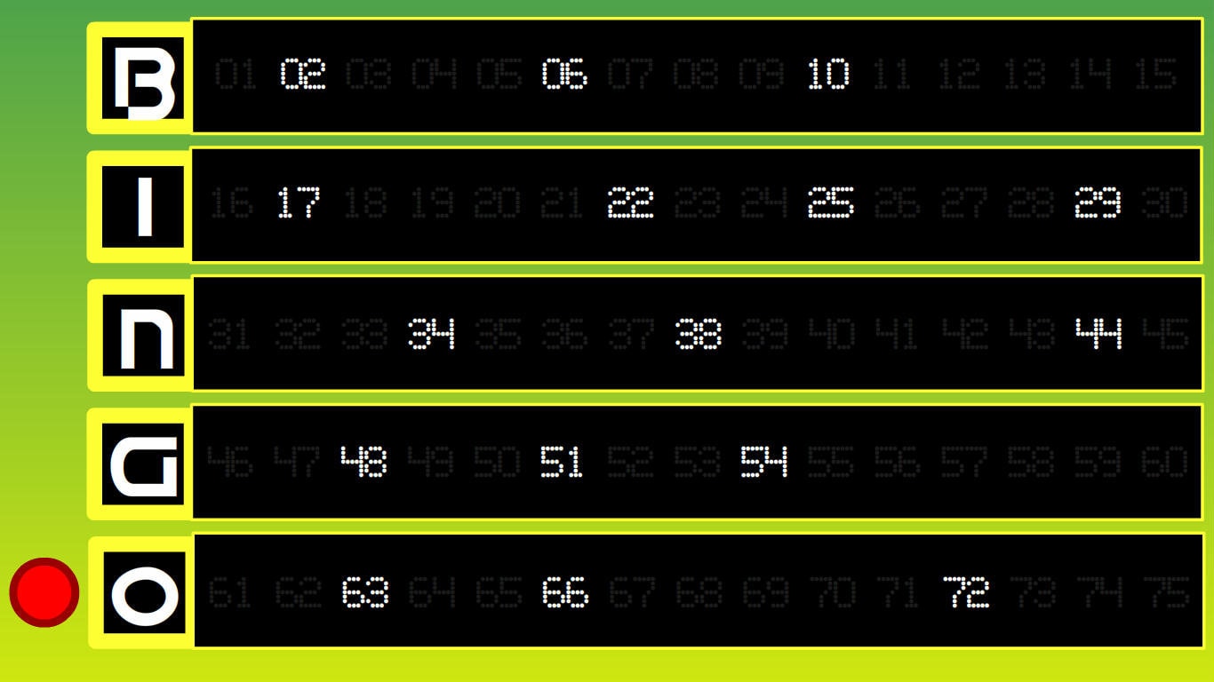 Bingo Calling Board Software for Windows | Use Your Tablet or Laptop ...