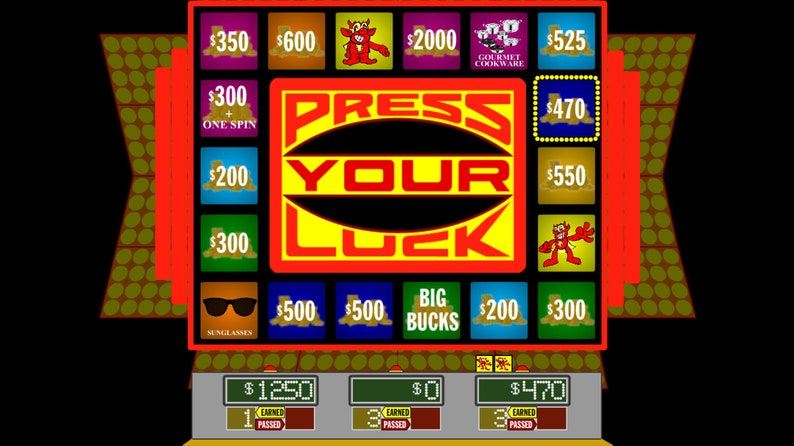 Press Your Luck: Game Show Presentation Software for Windows | Host ...