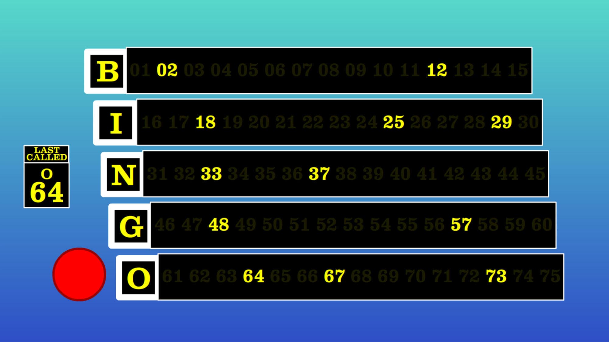 Bingo Deluxe Calling Board Software for Windows | Use Your Tablet or ...
