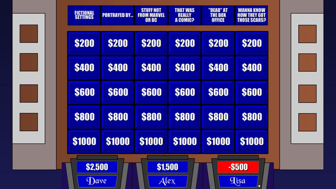 Jeopardy!: Game Show Presentation Software for Windows | Host Your Own ...