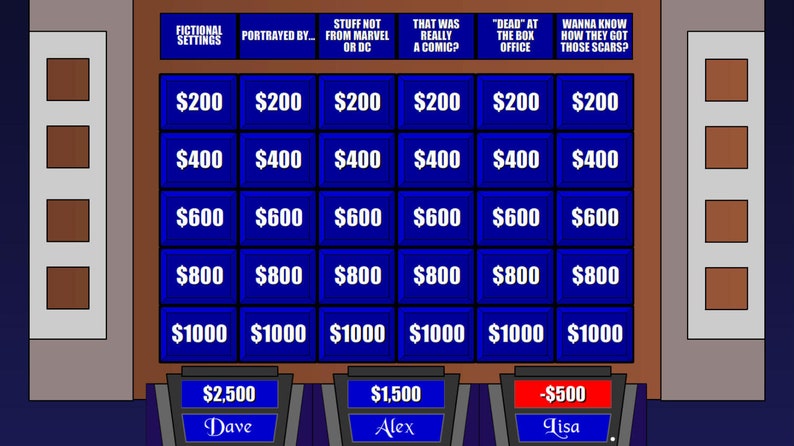 Jeopardy!: Game Show Presentation Software for Windows | Host Your Own ...
