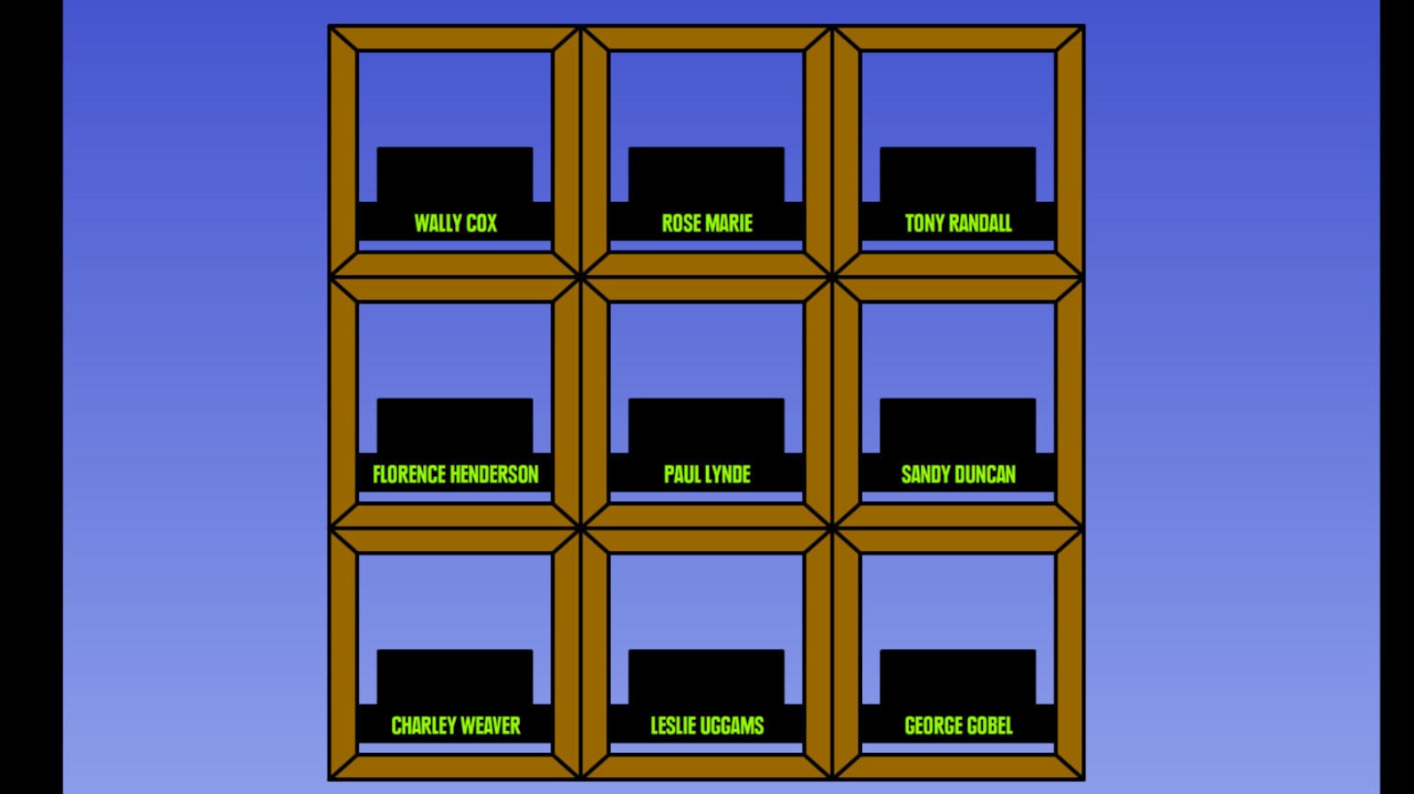 Hollywood Squares: Game Show Presentation Software for Windows | Host ...