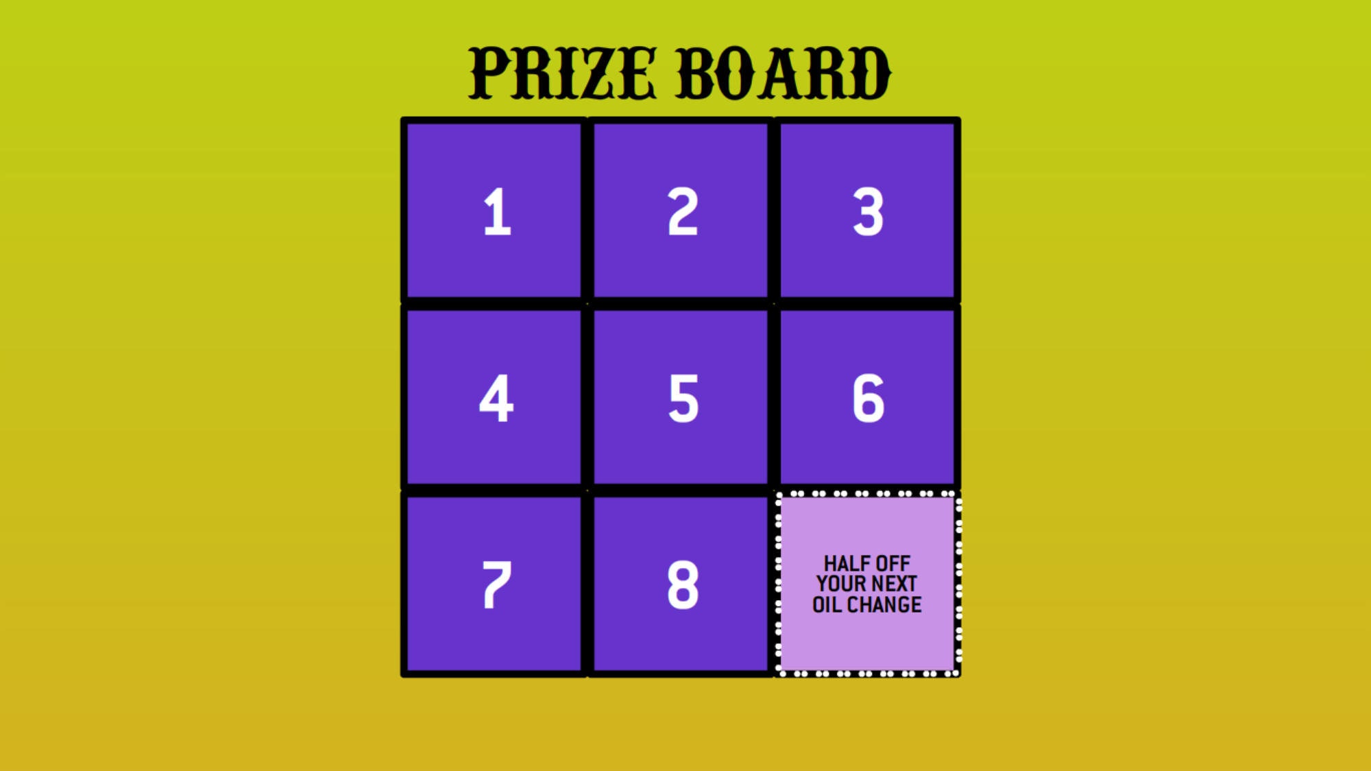 Simple Prize Board: Presentation Software for Windows Laptops Connect ...