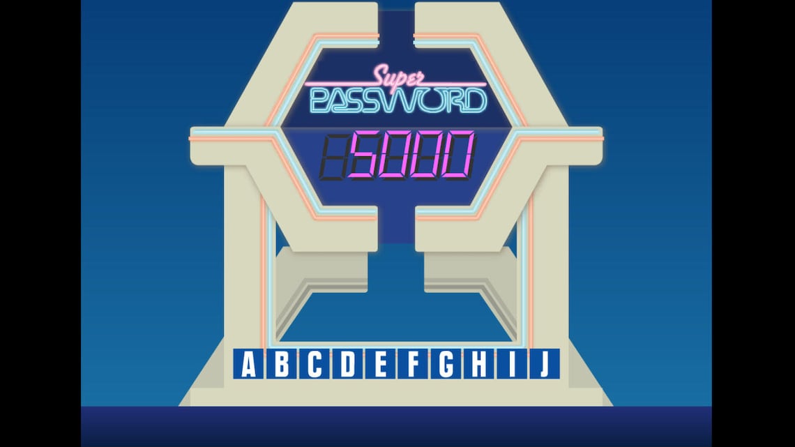 Super Password: Game Show Presentation Software for Windows | Host Your ...