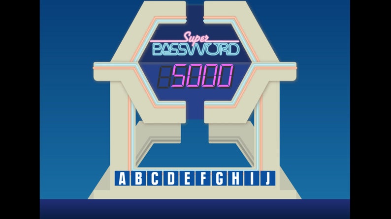 Super Password: Game Show Presentation Software for Windows | Host Your ...