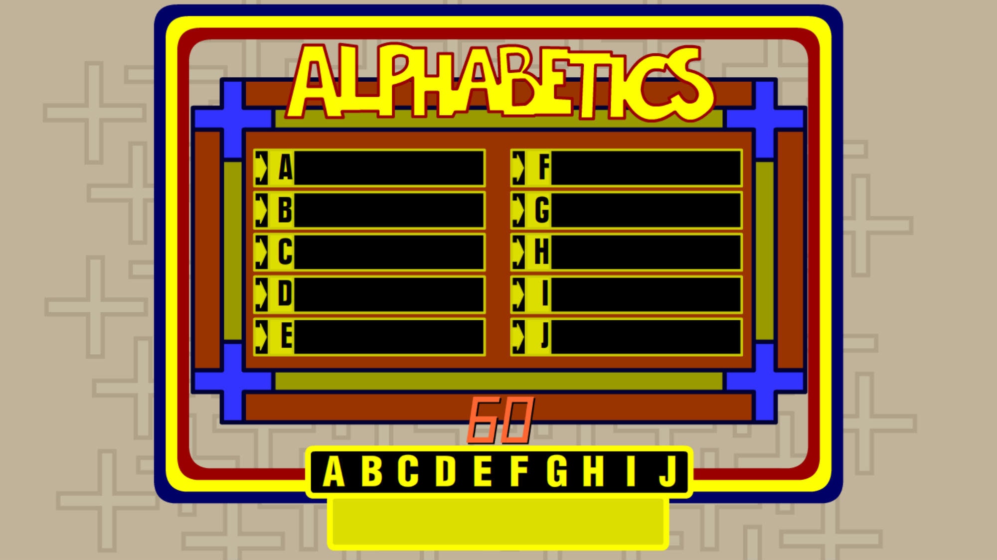 Password Plus: Game Show Presentation Software for Windows | Host Your ...