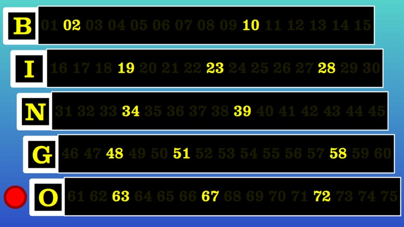 Bingo Calling Board Software For Windows Use Your Tablet Or Laptop And Connect To Your