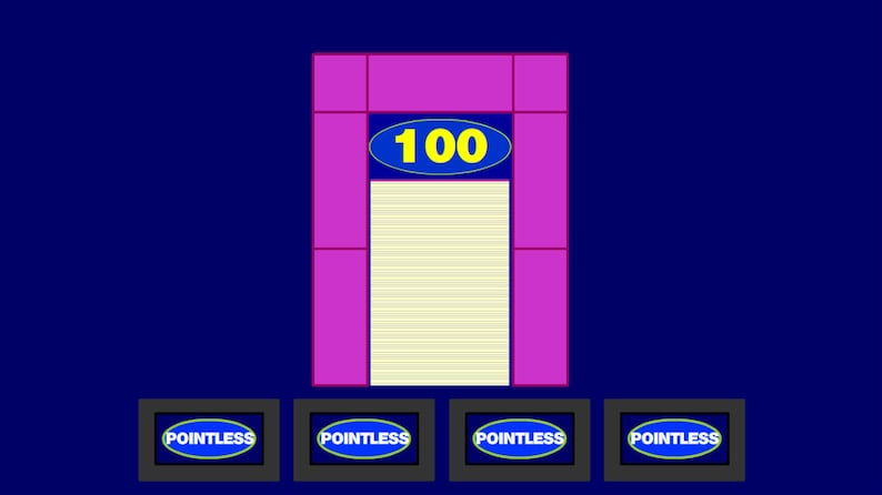 Pointless Game Board: Presentation Software for Windows | Host Your Own ...