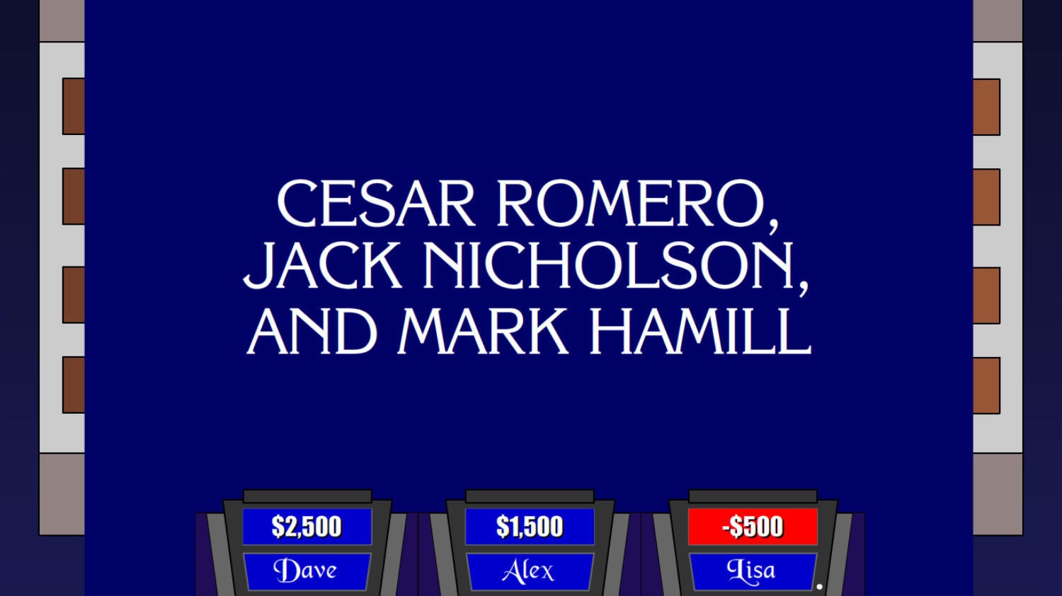 Jeopardy!: Game Show Presentation Software for Windows | Host Your Own ...