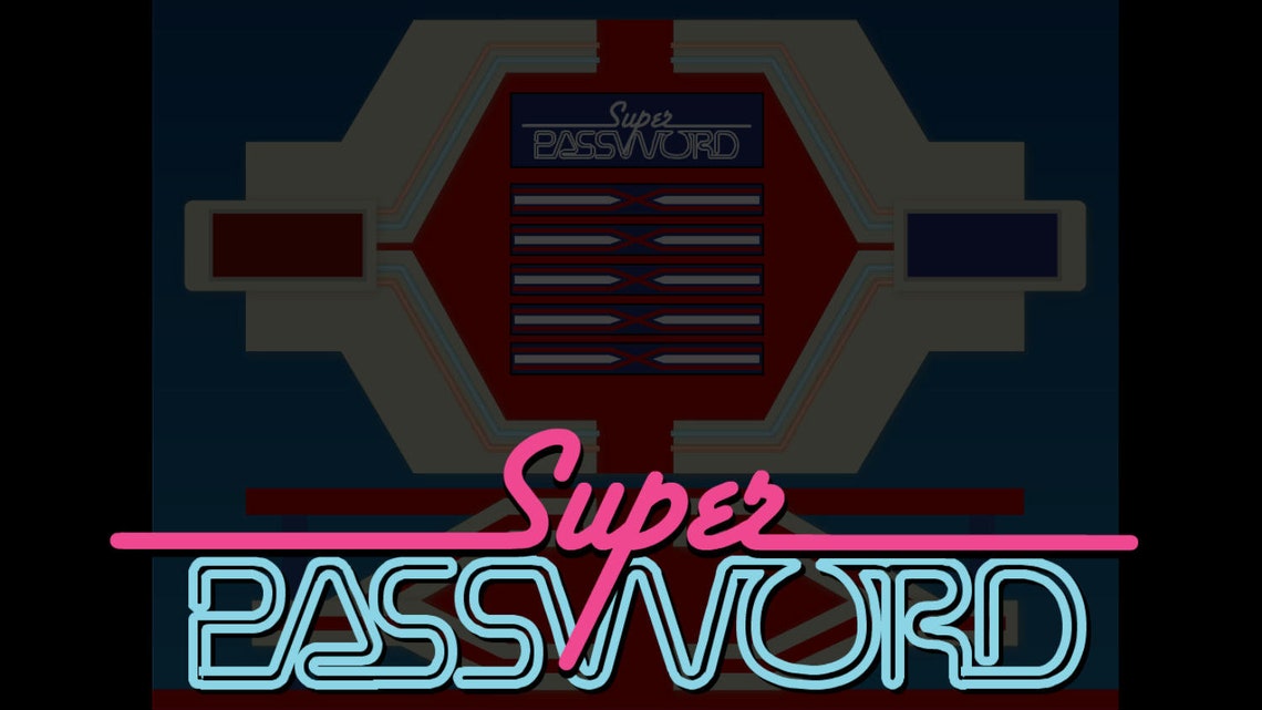Super Password: Game Show Presentation Software for Windows | Host Your ...