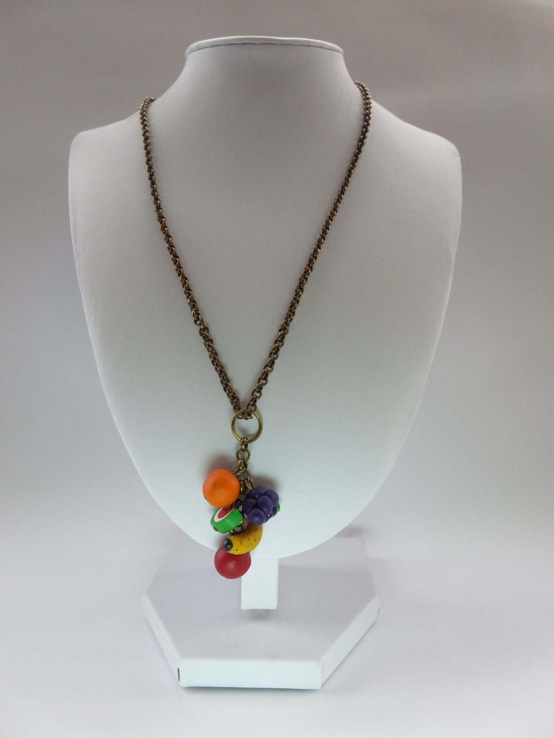 Necklace Bunch of Fruits - Etsy