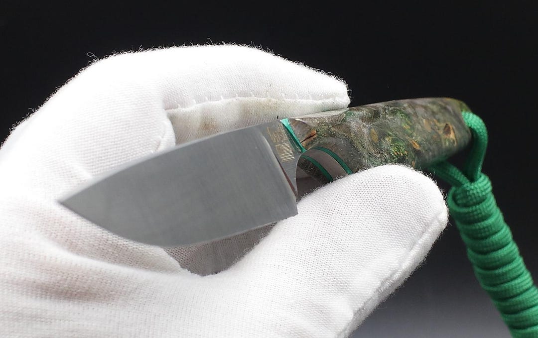 Green Hunter - USA Made Gershblades Custom Knife CPM Magnacut Stainless ...