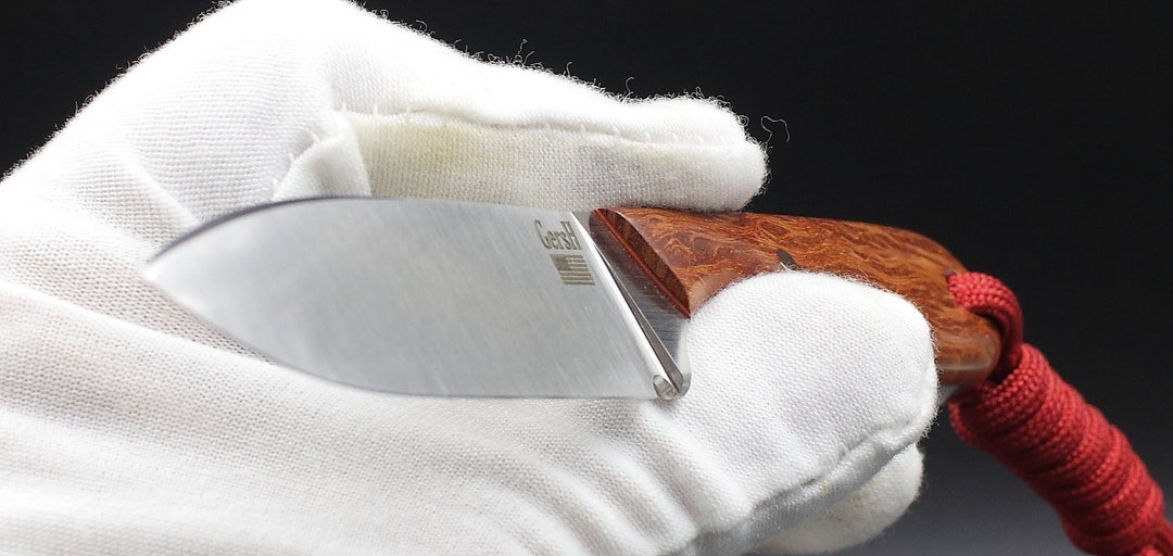 Lace Mini Kephart USA Made Gershblades Custom Knife CPM Cruwear High ...