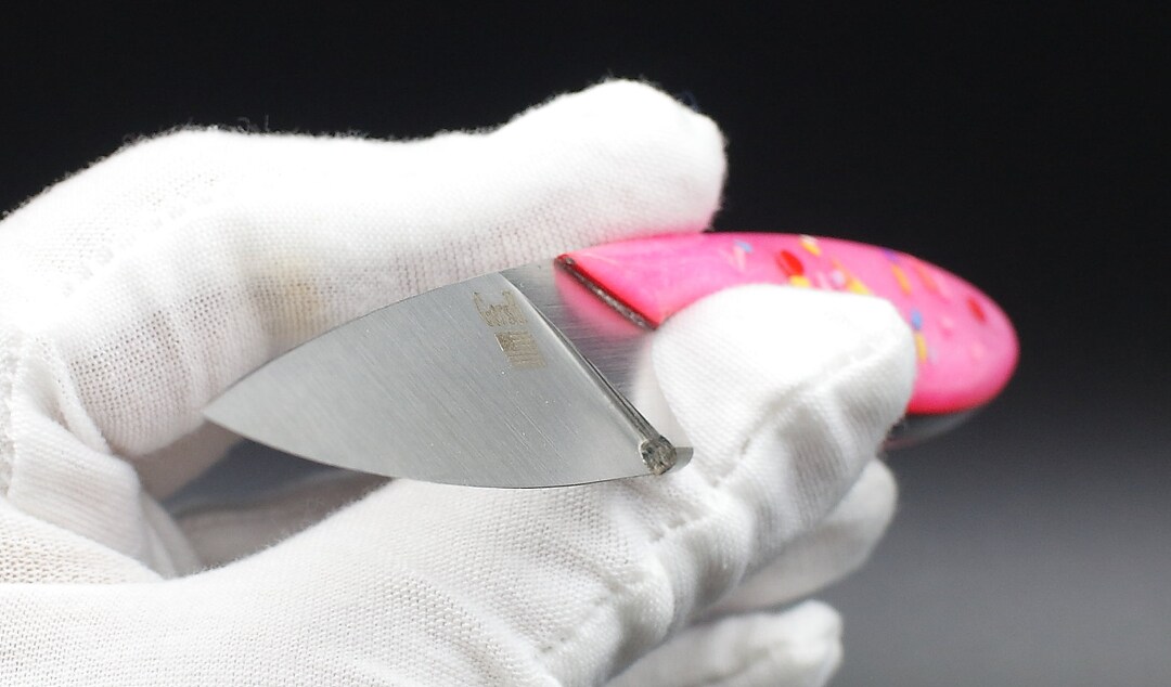 Pink Goblin - USA Made Gershblades Custom Knife AEB-L Stainless Steel ...