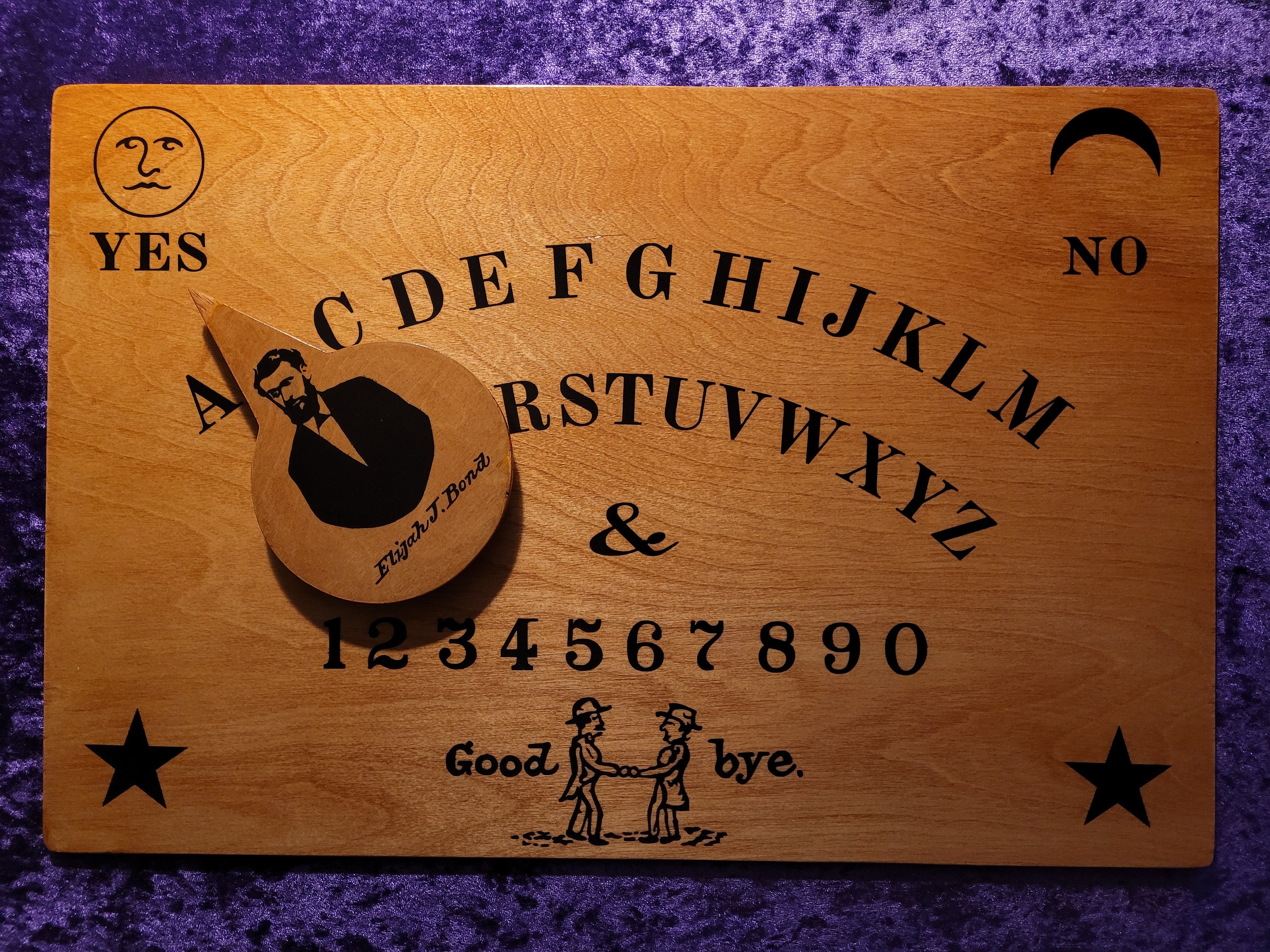 1891 Elijah Bond Original Ouija Board Patent Commemoritive Talking ...